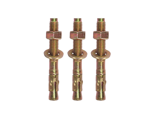 Yellow Zinc Plated Wedge Anchor Bolts